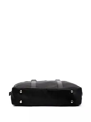 Prada 2013-2026 Saffiano Trimmed Tessuto Business Bag