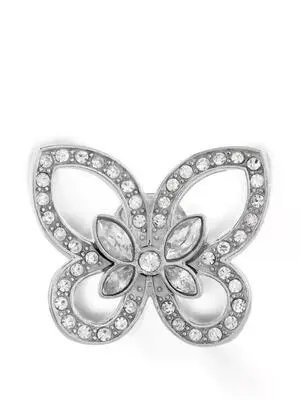 Guess Lily Crystal-embellished Butterfly Earrings