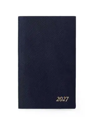 Smythson 2027 Panama Weekly Diary - Blue