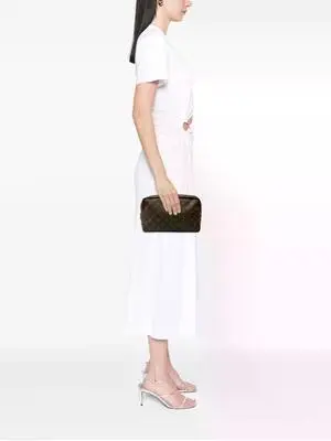 LOUIS VUITTON 1992 Monogram Trousse Toilette 28 Clutch Bag - Brown
