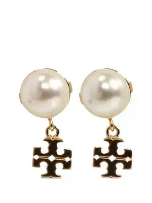 Tory Burch Gold Tone Earrings