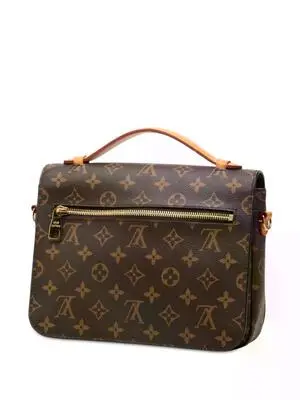 LOUIS VUITTON 2018 Monogram Pochette Metis Satchel
