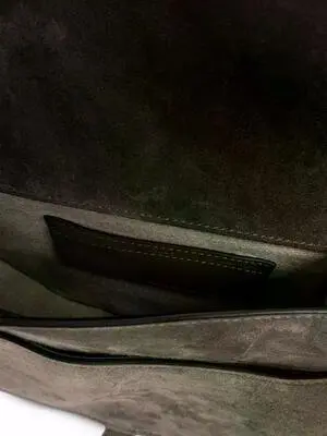Chloé Marcie Suede Shoulder Bag - Grey