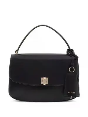 Guess Amorette Grained Shoulder Bag - Black