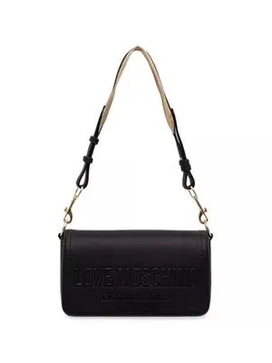 Moschino Embossed-logo Shoulder Bag