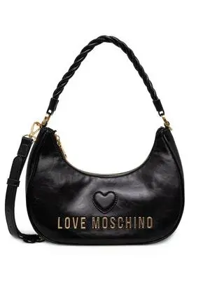 Moschino Logo-lettering Tote Bag - Black