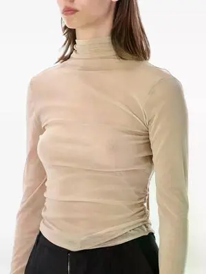 LEMAIRE Ballerina Scarf Top In Mesh Jersey