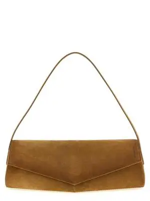 JIL SANDER Suede Shoulder Bag - Brown