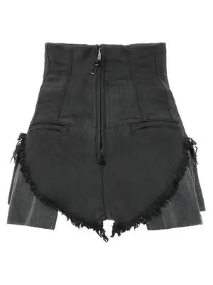 Rick Owens Dirt Cutoffs Denim Shorts