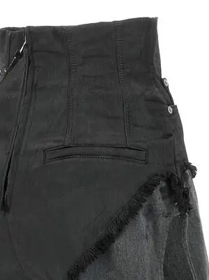 Rick Owens Dirt Cutoffs Denim Shorts