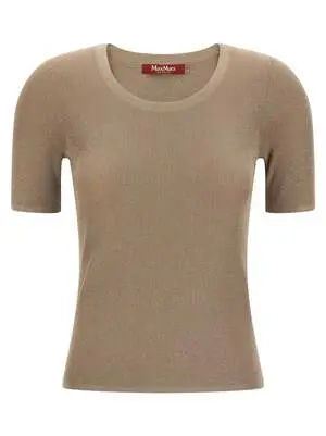 Max Mara Max Mara Studio Women 'Mstsequoia' T-Shirt Cream