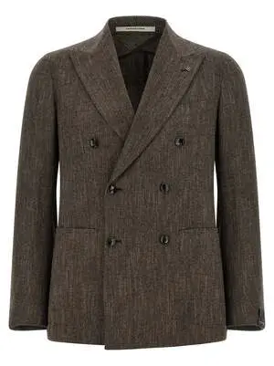 Tagliatore Montecarlo' Blazer - Brown