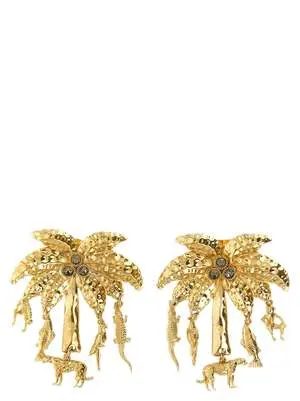 Jacquemus Les Boucles Palmier' Earrings - Gold