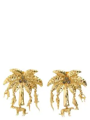 Jacquemus Les Boucles Palmier' Earrings - Gold