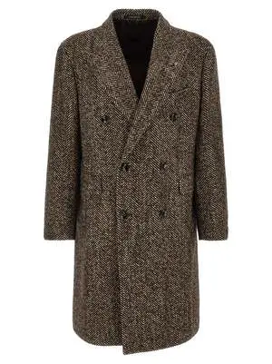 Tagliatore Londra' Coat - Brown