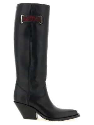 Chloé Azelan' Boots - Black