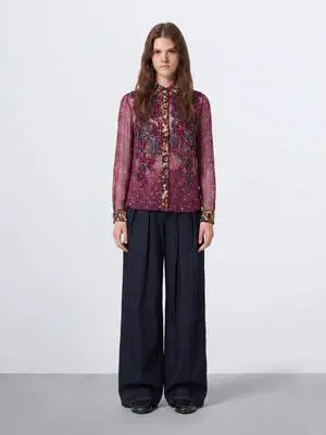 Dries Van Noten Wide-leg Pamplona Jeans - Blue