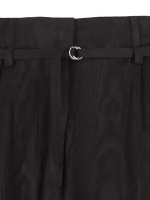 Dries Van Noten High-waisted Trousers Moiré Motif