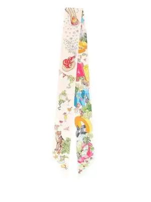 FERRAGAMO Bandeau Jungle Party Print