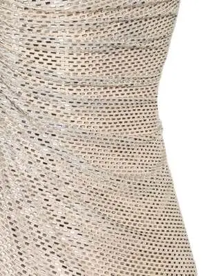 SELF-PORTRAIT Draped Mini Dress