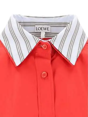 Loewe Popeline Mini Dress