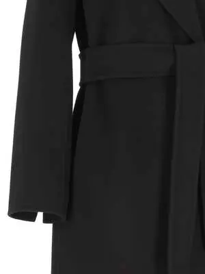 Max Mara Poldo Wool Drap Dressing Gown Coat