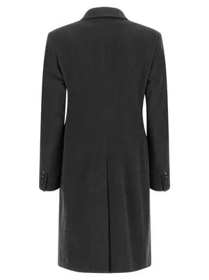 Tagliatore Parigi Double-breasted Virgin Wool And Cashmere Blend Overcoat