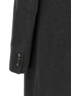 Tagliatore Parigi Double-breasted Virgin Wool And Cashmere Blend Overcoat