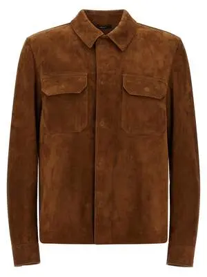 TOM FORD Suede Overshirt