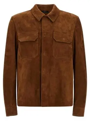 TOM FORD Suede Overshirt