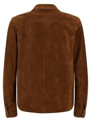 TOM FORD Suede Overshirt