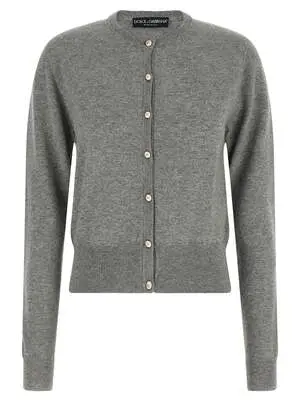 Dolce & Gabbana Logo Buttons Cardigan