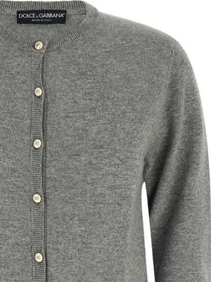 Dolce & Gabbana Logo Buttons Cardigan
