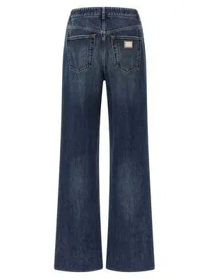 Dolce & Gabbana Logo Plaque Jeans