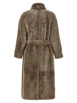 Brunello Cucinelli Shearling Coat