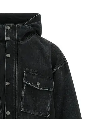Balenciaga Cargo Hooded Jacket