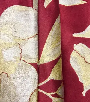 Eskandar Cotton-silk Jacquard A-line Shacket