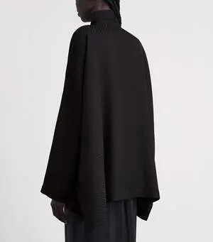 Eskandar Silk Double-stand Collar Shirt