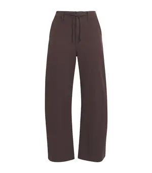 Paige Arellia High-rise Barrel Jeans - Brown