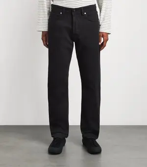 Stone Island Garment-dyed Straight Jeans