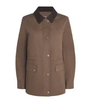 Paige Cotton Horizon Jacket - Brown