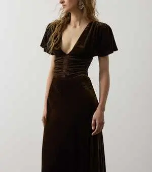 Ralph Lauren Velvet Charisse Gown