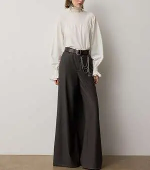 Ralph Lauren Wool-silk Elba Trousers