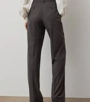 Ralph Lauren Wool-blend Straight Trousers