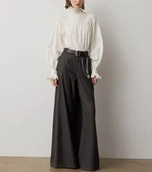 Ralph Lauren Poplin Maddison Blouse