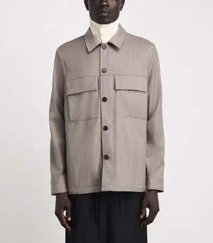 Paul Smith Wool-cashmere Overshirt