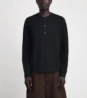 Paul Smith Merino Henley Sweater