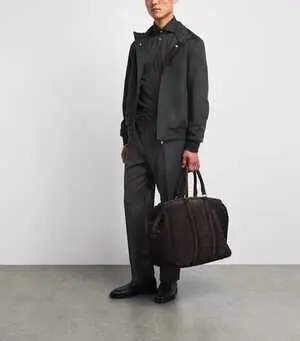 MAURIZIO BALDASSARI Stretch-virgin Wool Drawstring Trousers