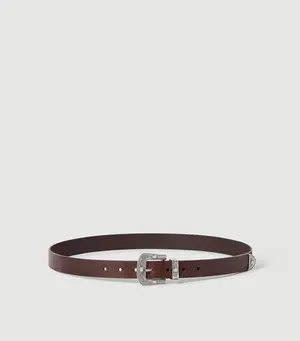 Brunello Cucinelli Leather Western Belt