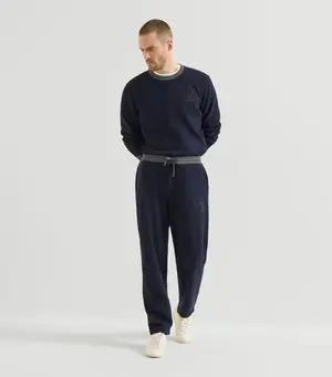 Brunello Cucinelli Cotton Embroidered Sweatshirt